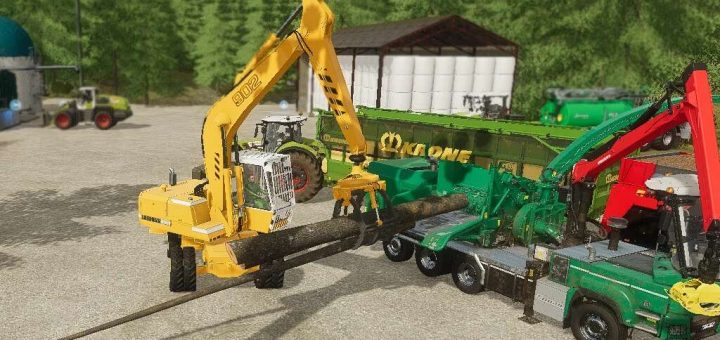 Excavator Liebherr Mods | Farming Simulator 22 Mods