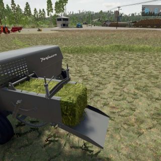 Ferguson F12 baler v1.0 FS22 Mod | Farming Simulator 22 Mod