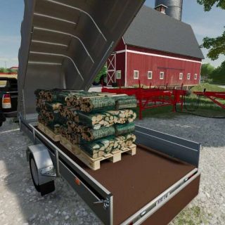 Firewood Production v1.0 FS22 Mod | Farming Simulator 22 Mod