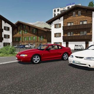 Ford Mustang SVT Cobra 1995 V1.0 FS22 Mod | Farming Simulator 22 Mod