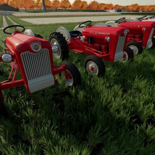 Ford Red Tiger Tractor pack v1.0 FS22 Mod | Farming Simulator 22 Mod