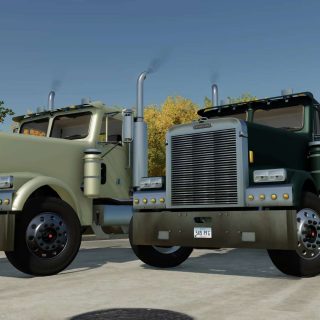 Freightliner FLC120 v1.0 FS22 Mod | Farming Simulator 22 Mod