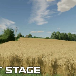 Oat Crop Textures v1.0 FS22 Mod | Farming Simulator 22 Mod