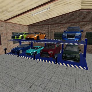 Garage for cars and motocycles v1.0 FS22 Mod | Farming Simulator 22 Mod
