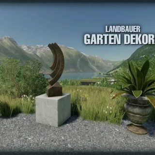 Garden Decorations v1.0 FS22 Mod | Farming Simulator 22 Mod