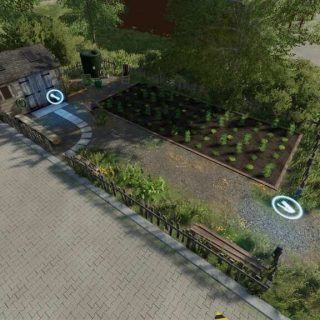 Garden Plot v1.0 FS22 Mod | Farming Simulator 22 Mod