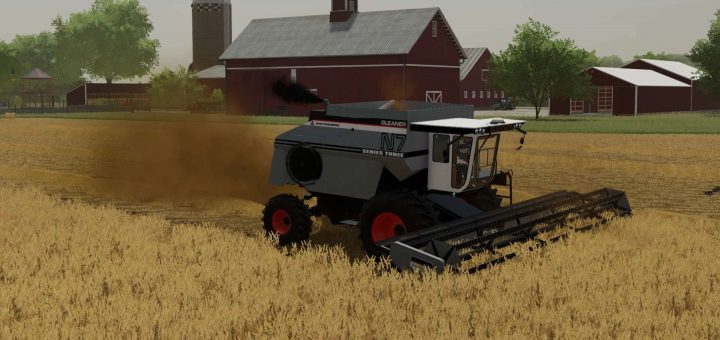 Gleaner Platform Heads Mods | Farming Simulator 22 Mods