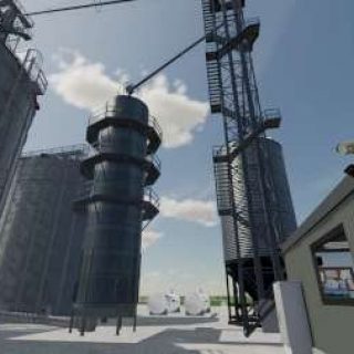GSI Grain Dryer Complex v1.0 FS22 Mod | Farming Simulator 22 Mod