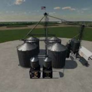 GSI Grain Dryer Complex v1.0 FS22 Mod | Farming Simulator 22 Mod
