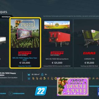 Happy New Year 2024 v1.0 FS22 Mod | Farming Simulator 22 Mod