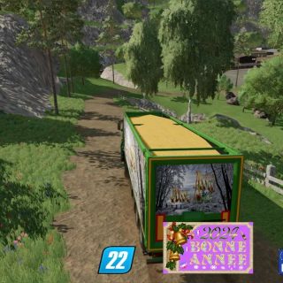 Happy New Year 2024 v1.0 FS22 Mod | Farming Simulator 22 Mod