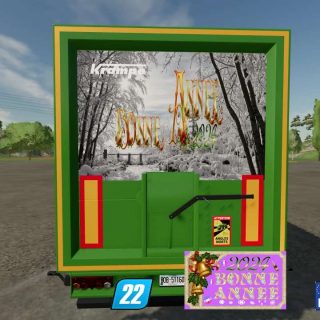 Happy New Year 2024 v1.0 FS22 Mod | Farming Simulator 22 Mod