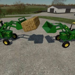 John Deere 148 And 158 Front Loaders v1.0 FS22 Mod | Farming Simulator ...
