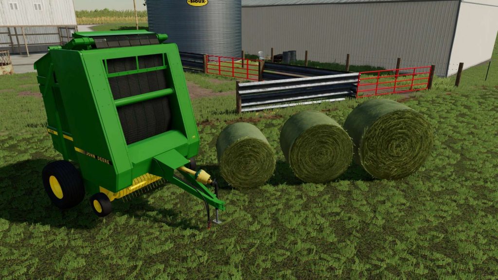 John Deere 435 535 Balers v1.0 FS22 Mod | Farming Simulator 22 Mod
