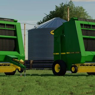 John Deere 435 535 Balers v1.0 FS22 Mod | Farming Simulator 22 Mod