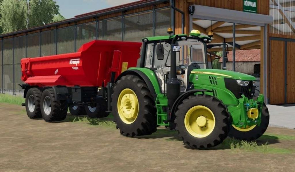 John Deere 6M Series V1.0 FS22 Mod | Farming Simulator 22 Mod