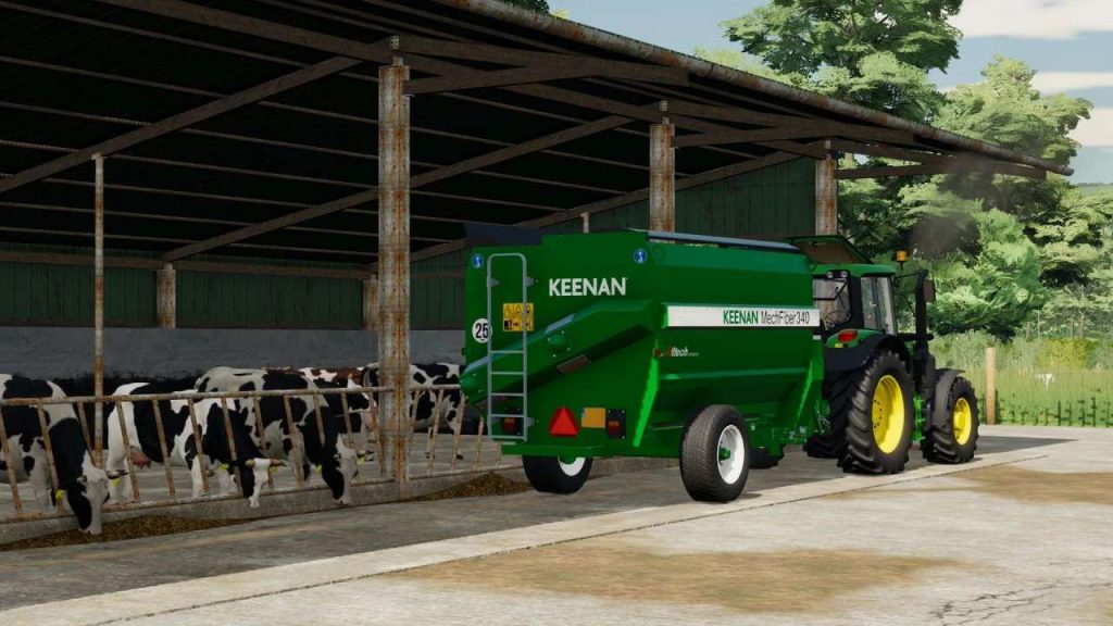 Keenan Mech Fibre 340 v1.1 FS22 Mod | Farming Simulator 22 Mod
