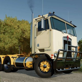 Kenworth K100 Daycab v1.0 FS22 Mod | Farming Simulator 22 Mod
