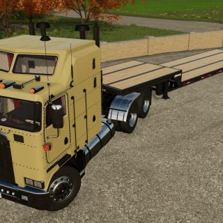 Kenworth K100 v1.0 FS22 Mod | Farming Simulator 22 Mod