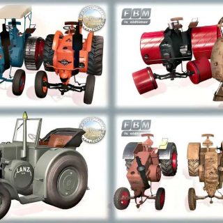 Lanz Bulldog HR8 UPDATE v1.1 FS22 Mod | Farming Simulator 22 Mod