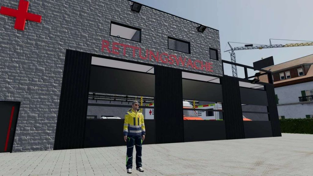 Lifeguard station v1.0 FS22 Mod | Farming Simulator 22 Mod