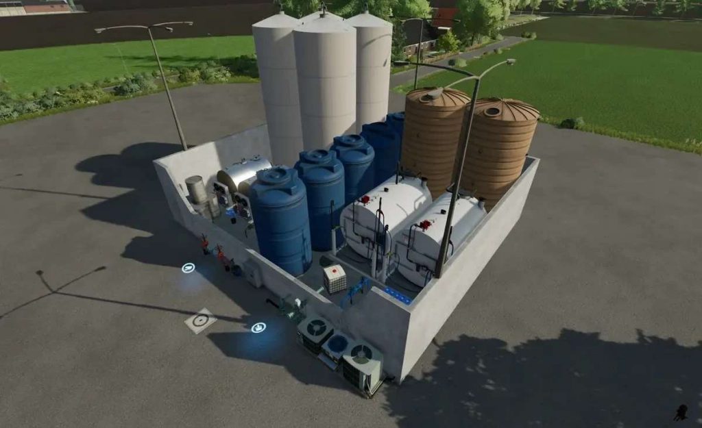 Liquid Storage v1.0 FS22 Mod | Farming Simulator 22 Mod
