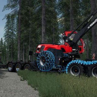 Lizard 3-Axle Machine Mover v1.0 FS22 Mod | Farming Simulator 22 Mod