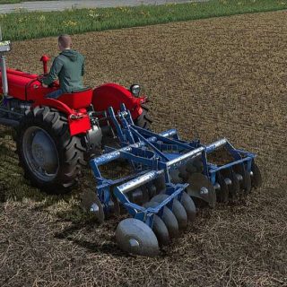 Lizard Disc Harrow 20 v1.0 FS22 Mod | Farming Simulator 22 Mod