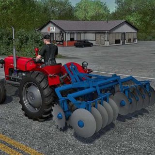 Lizard Disc Harrow 20 v1.0 FS22 Mod | Farming Simulator 22 Mod