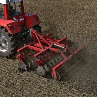 Lizard HomeMade Disc Harrow v1.0 FS22 Mod | Farming Simulator 22 Mod