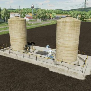 Lizard Liquid Fertilizer Tanks v1.0 FS22 Mod | Farming Simulator 22 Mod