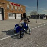 Lizard Motorcycle + SideCar v1.0 FS22 Mod | Farming Simulator 22 Mod