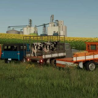 Lizard Pickup Rural F75 v1.0 FS22 Mod | Farming Simulator 22 Mod