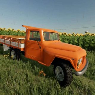 Lizard Pickup Rural F75 v1.0 FS22 Mod | Farming Simulator 22 Mod