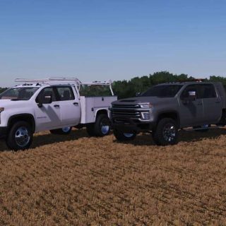 Lizard Silverado 3500 v1.0 FS22 Mod | Farming Simulator 22 Mod