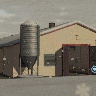 Long Chicken Barn v1.0 FS22 Mod | Farming Simulator 22 Mod