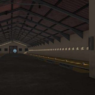 Long Chicken Barn v1.0 FS22 Mod | Farming Simulator 22 Mod