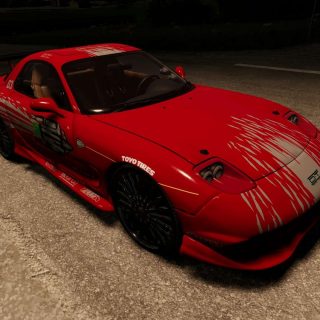 Mazda RX7 v1.0 FS22 Mod | Farming Simulator 22 Mod