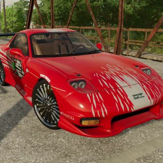 Mazda RX7 v1.0 FS22 Mod | Farming Simulator 22 Mod