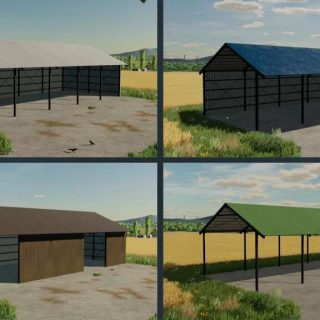 Modular Shed v1.0 FS22 Mod | Farming Simulator 22 Mod