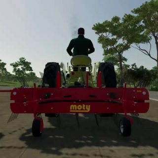 Moty Windrower v1.0 FS22 Mod | Farming Simulator 22 Mod
