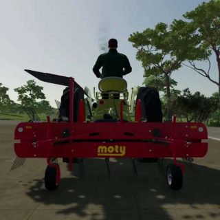 Moty Windrower v1.0 FS22 Mod | Farming Simulator 22 Mod