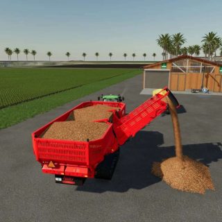 Multifruit Root Crop Augerwagon v1.0 FS22 Mod | Farming Simulator 22 Mod