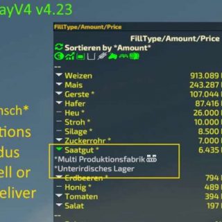 MultiOverlay Hud v4.31 Beta FS22 Mod | Farming Simulator 22 Mod