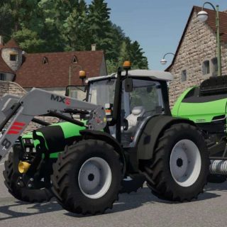 MX T408 / FL80 Loader v1.0 FS22 Mod | Farming Simulator 22 Mod
