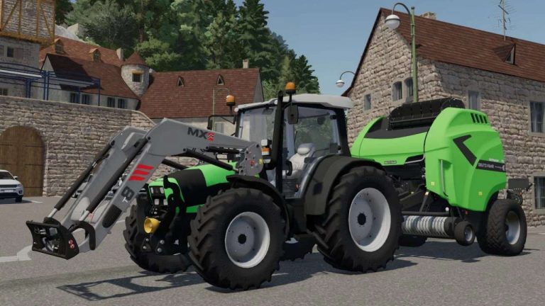 MX T408 / FL80 Loader v1.0 FS22 Mod | Farming Simulator 22 Mod