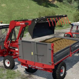 MX T408 / FL80 Loader v1.0 FS22 Mod | Farming Simulator 22 Mod