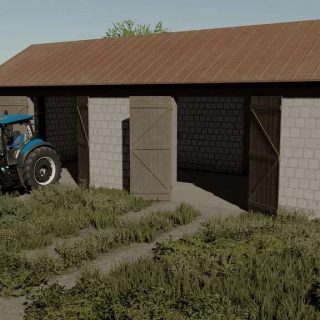 Newly Built Small Barn v1.0 FS22 Mod | Farming Simulator 22 Mod
