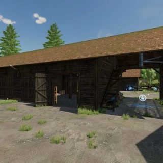 Old Buildings Pack v1.0 FS22 Mod | Farming Simulator 22 Mod