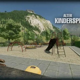 Old Children's Playground v1.0 FS22 Mod | Farming Simulator 22 Mod